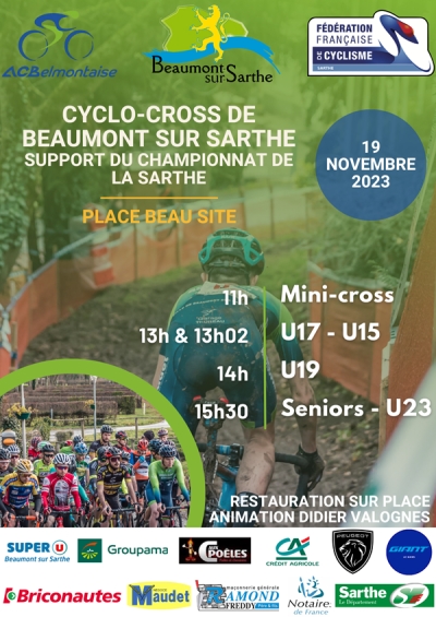 CX Beaumont sur Sarthe - VELO-OUEST: Actu Cyclisme Pays-de-la-Loire ...