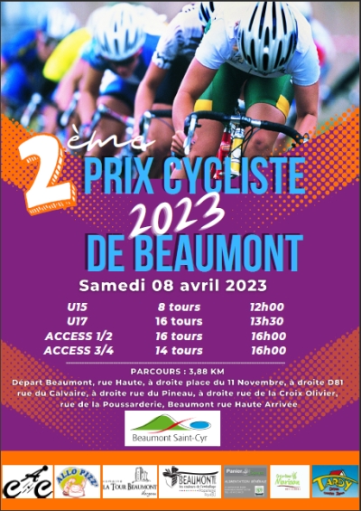 Prix Cycliste de Beaumont - VELO-OUEST: Actu Cyclisme Pays-de-la-Loire ...